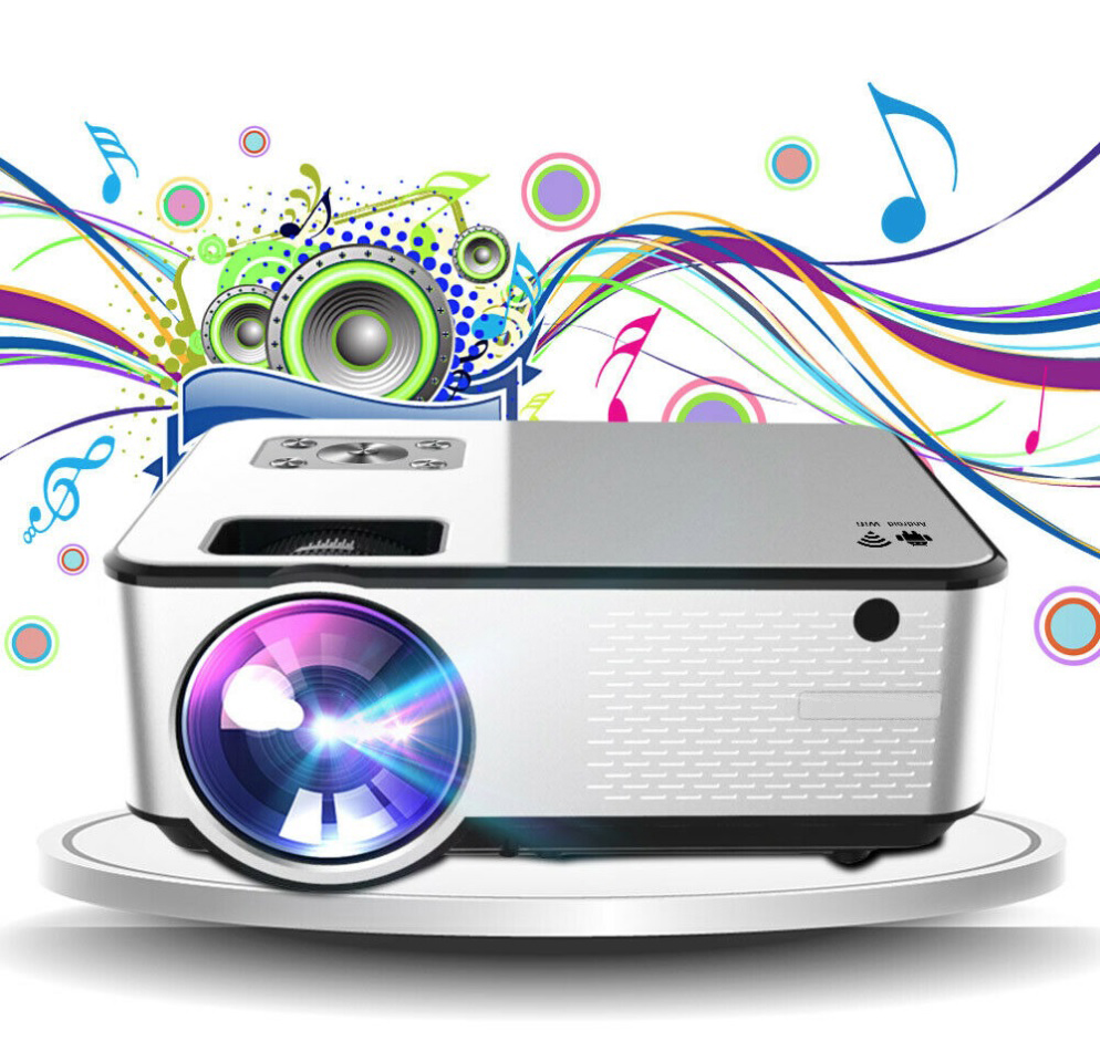 LED projektor 720p s Wi-Fi a Androidem 6.0