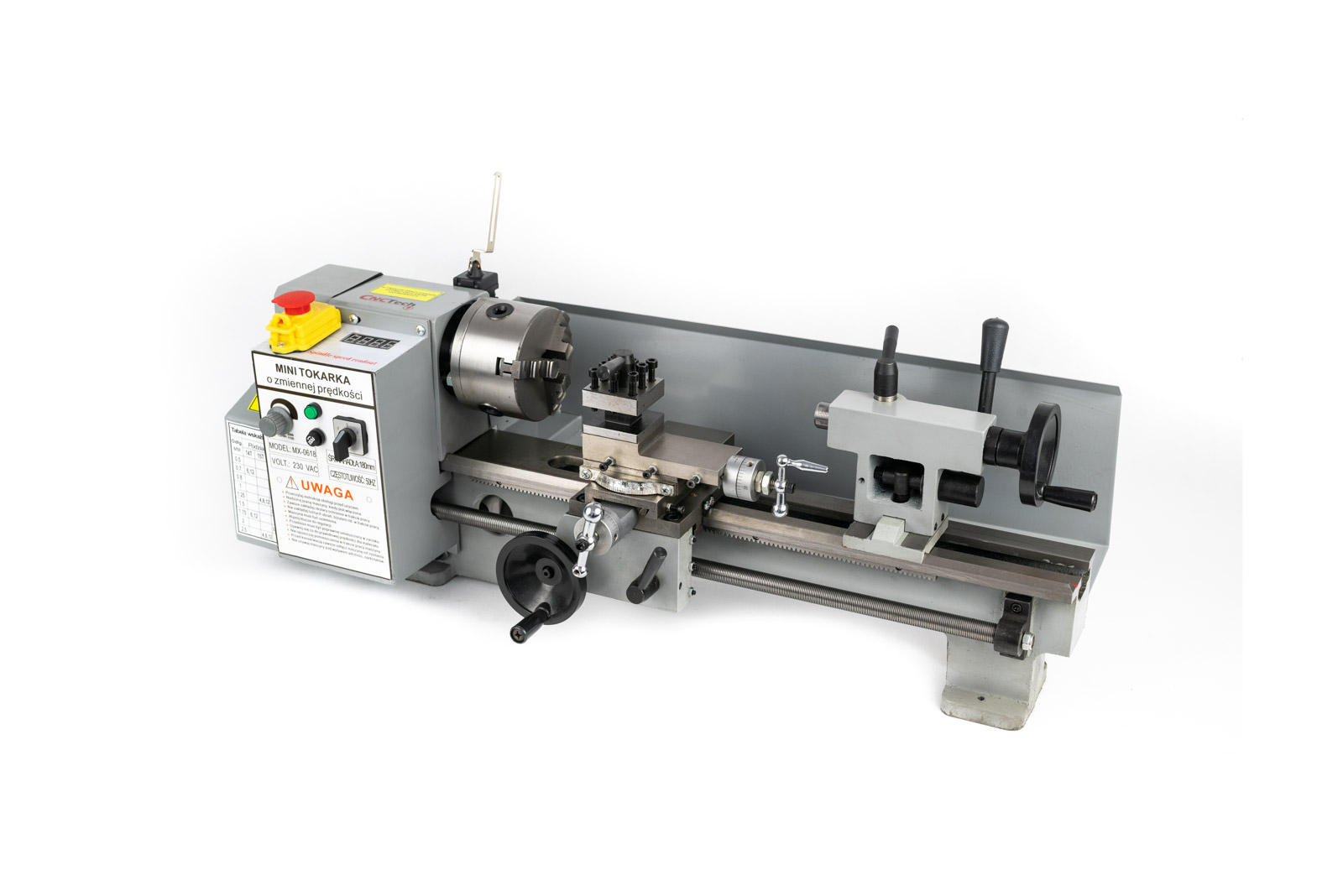 Mini soustruh pro kovoobráběcí dílnu